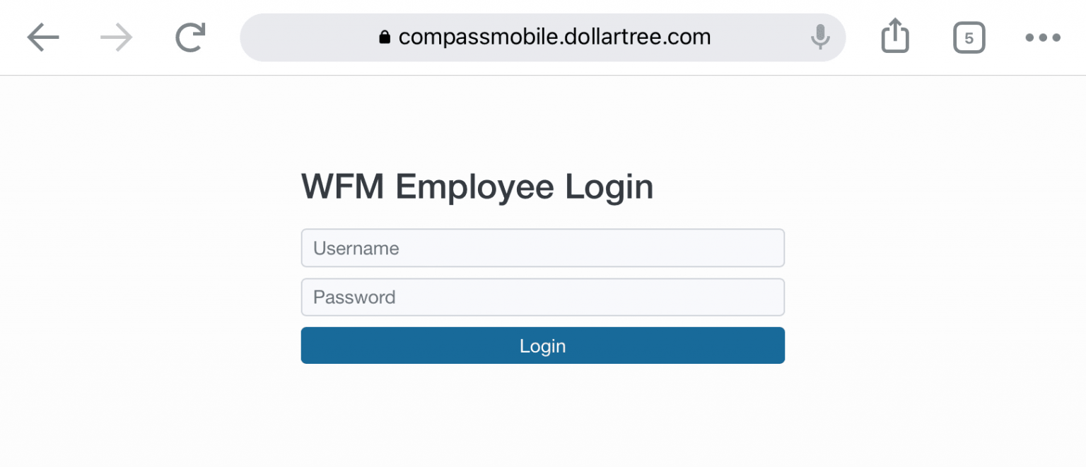 Compass Mobile Dollar Tree Schedule - Login Guide - TheAppFlow
