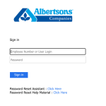 Albertsons Employee Login, mySchedule, MyAci Portals