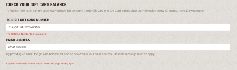 Chipotle Gift Card Balance Check (4 Ways) - TheAppFlow